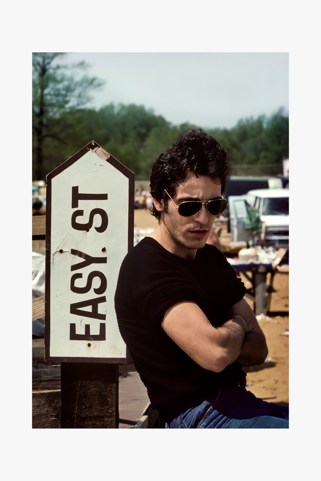 Bruce Springsteen, Easy Street Sign, 1978 – Musichead Gallery