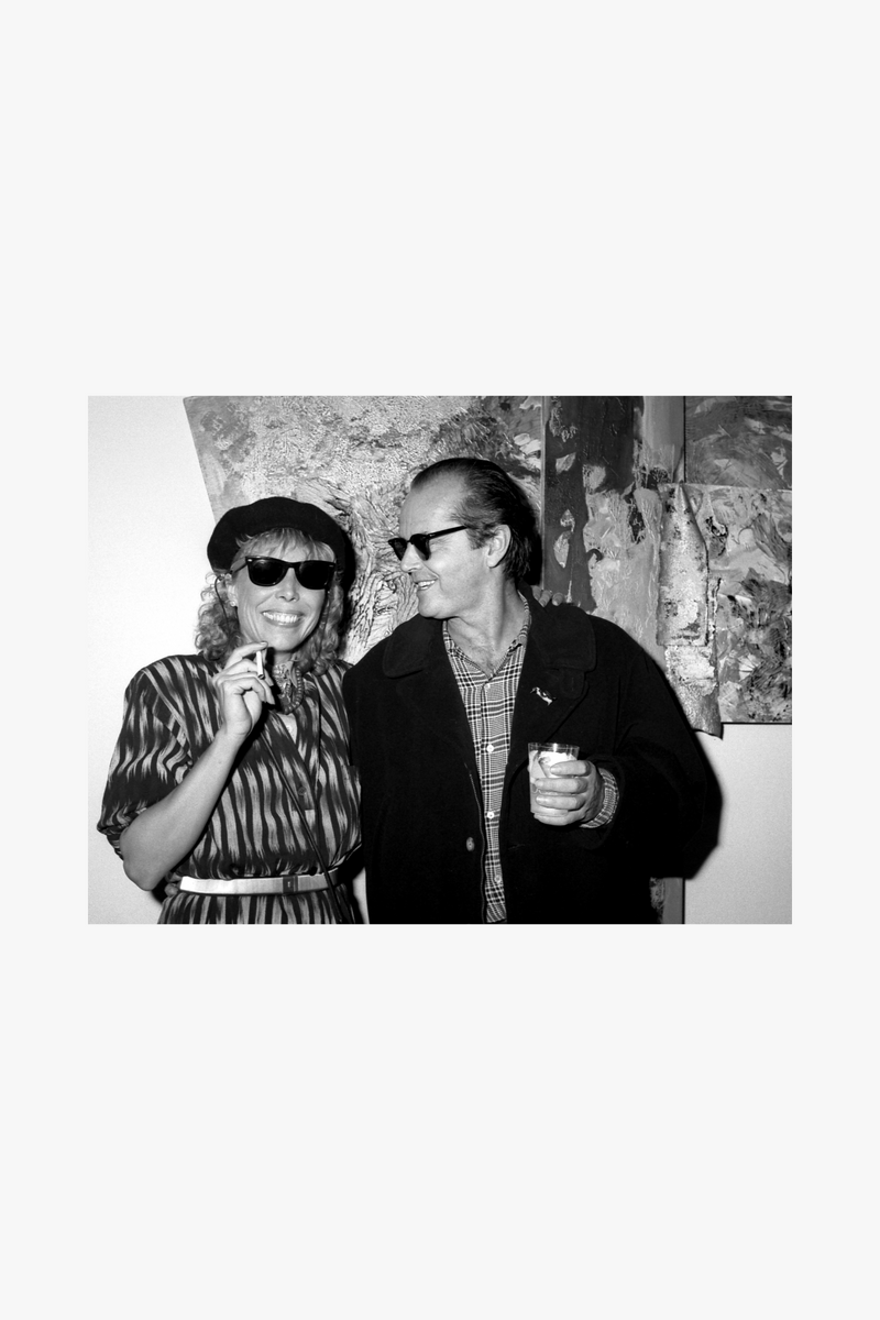 Joni Mitchell and Jack Nicholson, Los Angeles, 1985 – Musichead Gallery