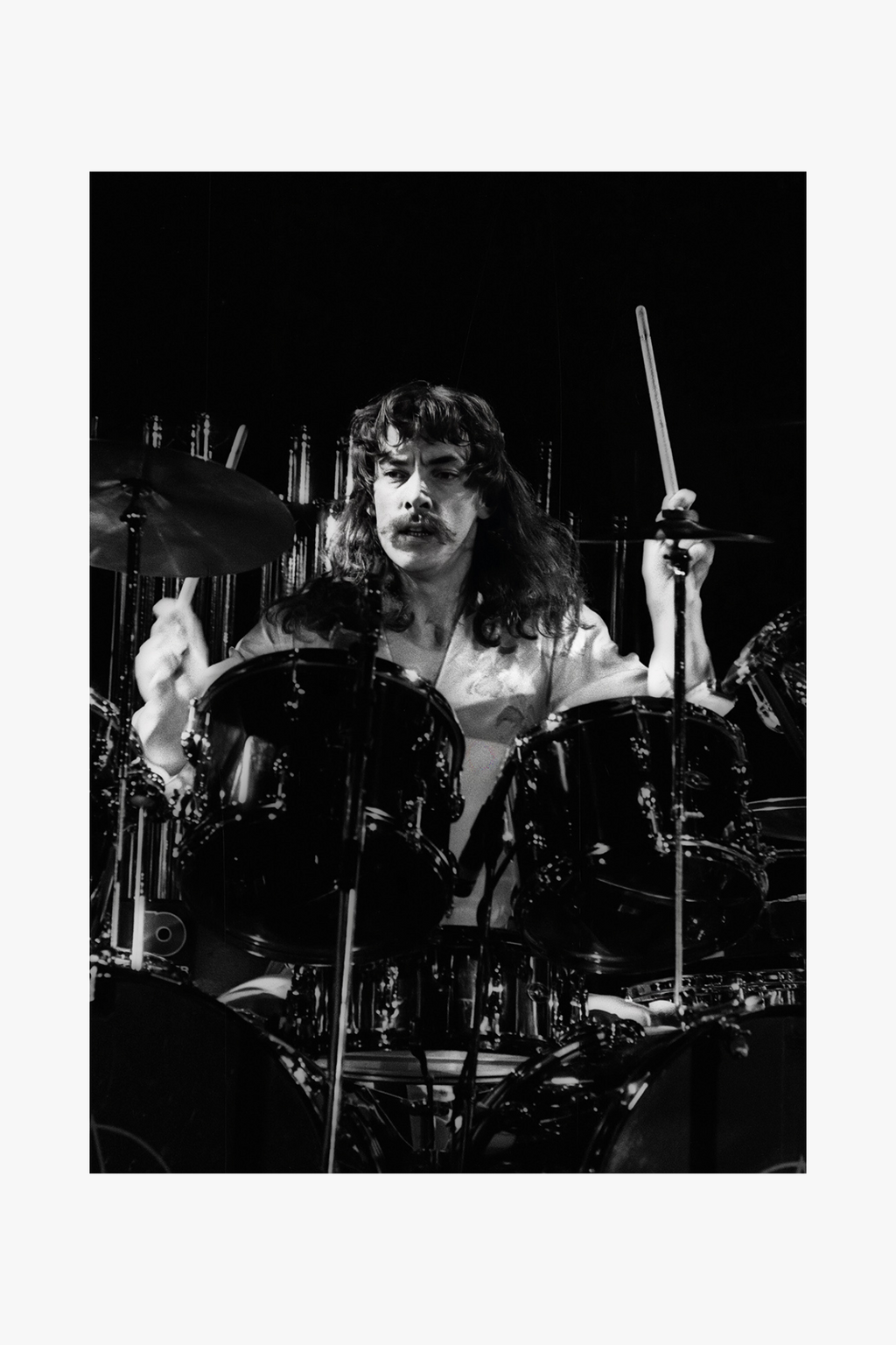 Neil Peart, Rush, London, 1978 – Musichead Gallery