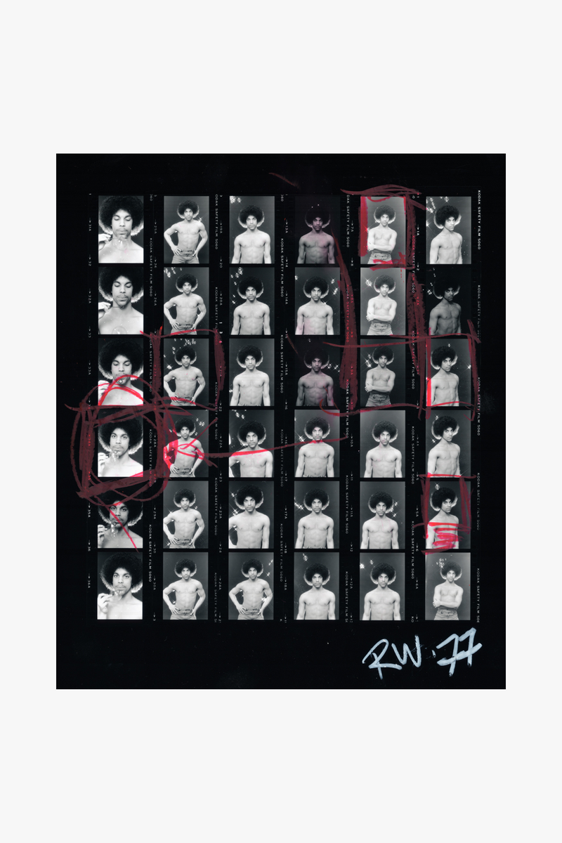 Prince, Proof Sheet of Portraits, 1977 – Musichead Gallery