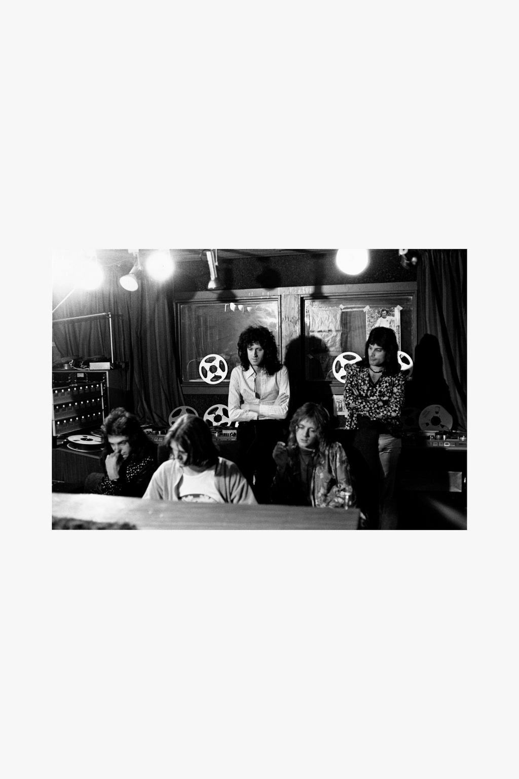 Queen, 'A Night at the Opera' Recording Session, London, 1975 ...